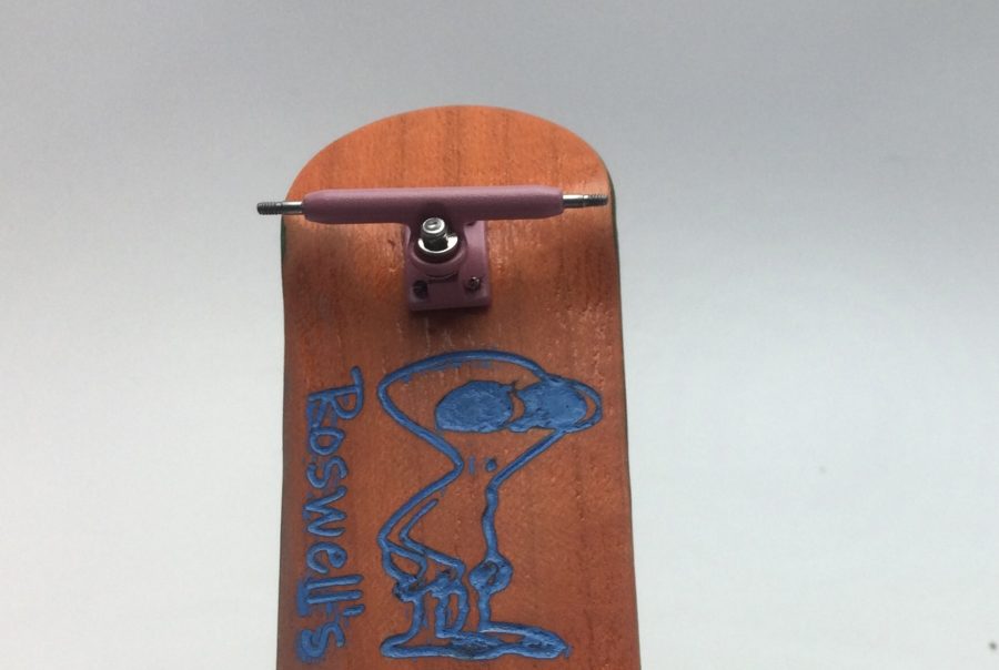 V6 32mm Shaped Fingerboard Trick Trucks - Roswell's Skateboards